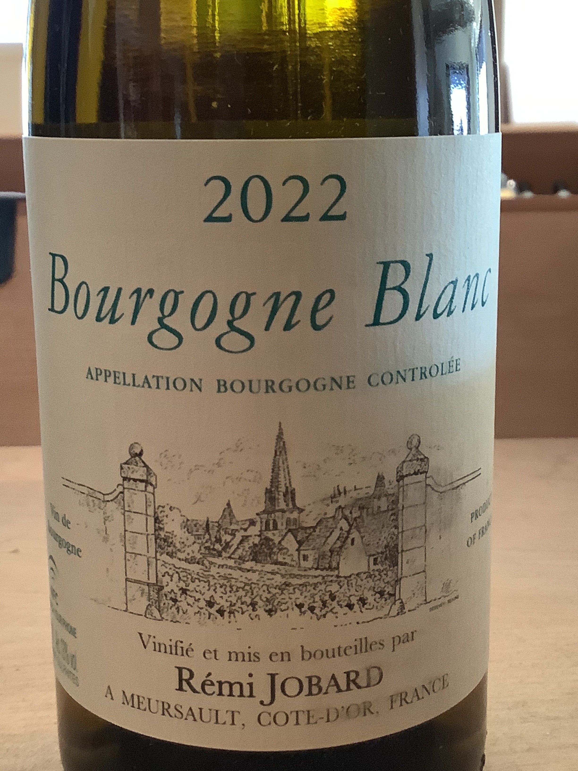 Remi Jobard Bourgogne Blanc VV 375ml – Clayton Winehouse