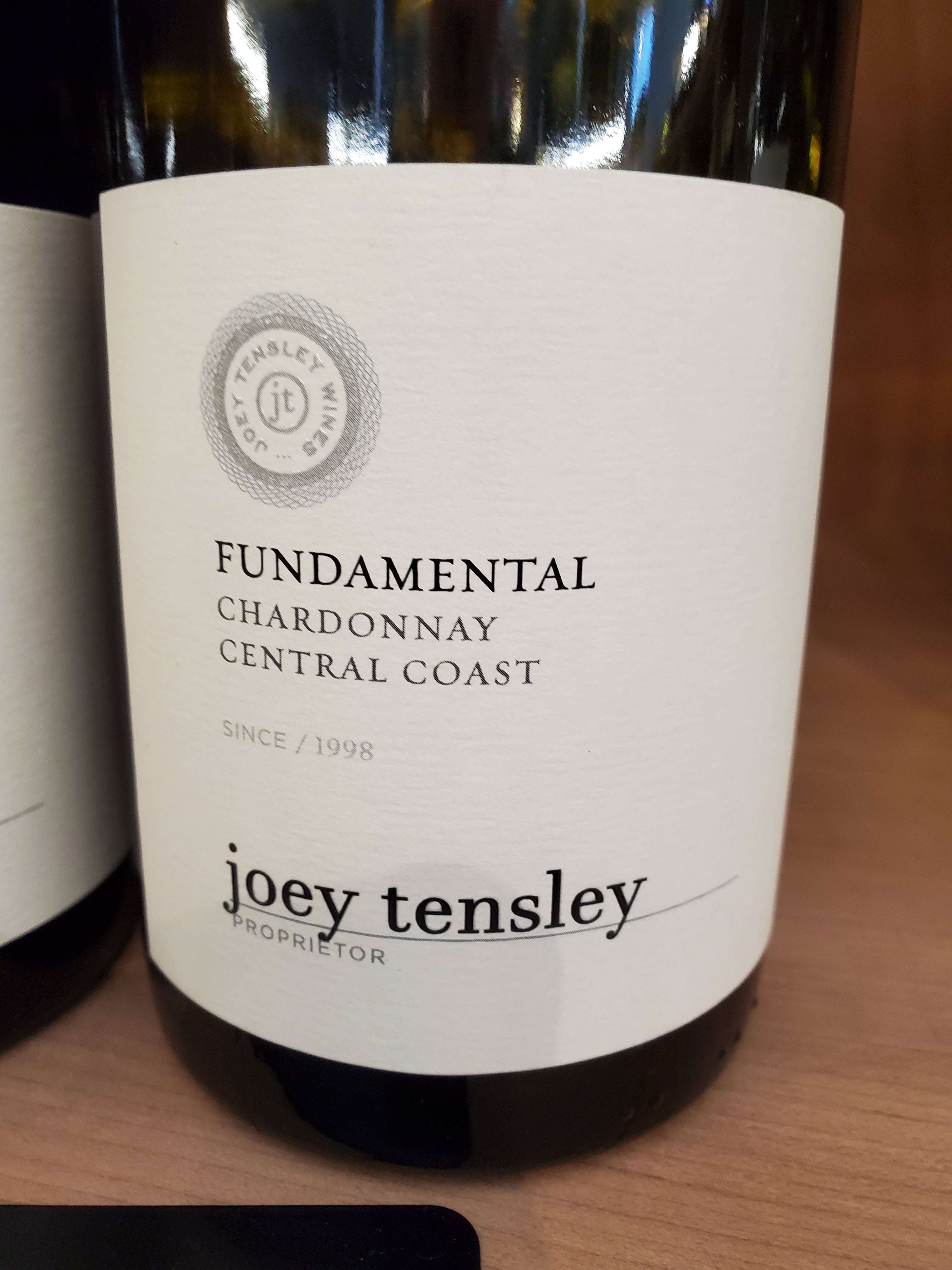 Tensley Fundamental Chardonnay – Clayton Winehouse