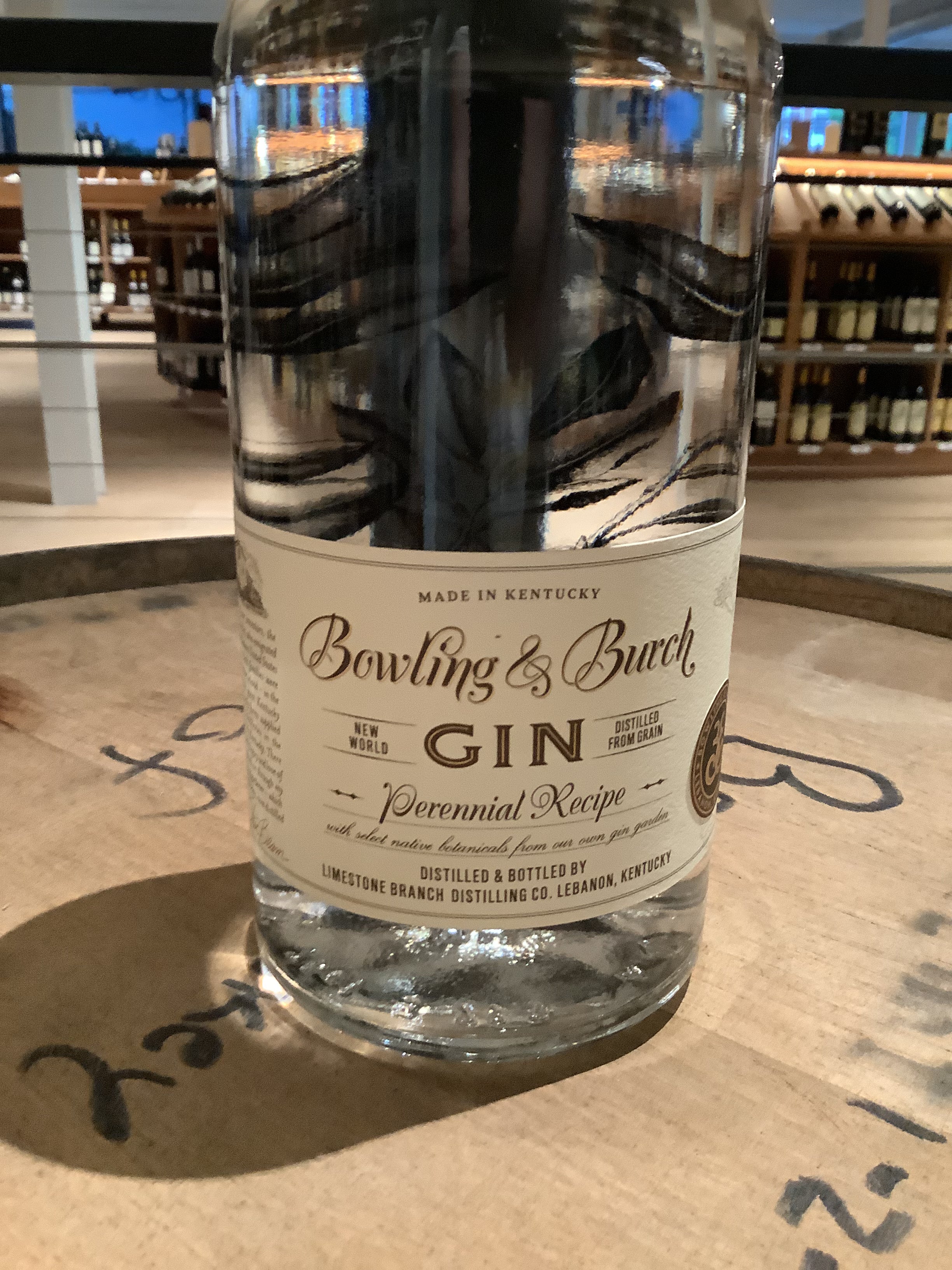 Bowling & Burch Perennial Gin – Clayton Winehouse