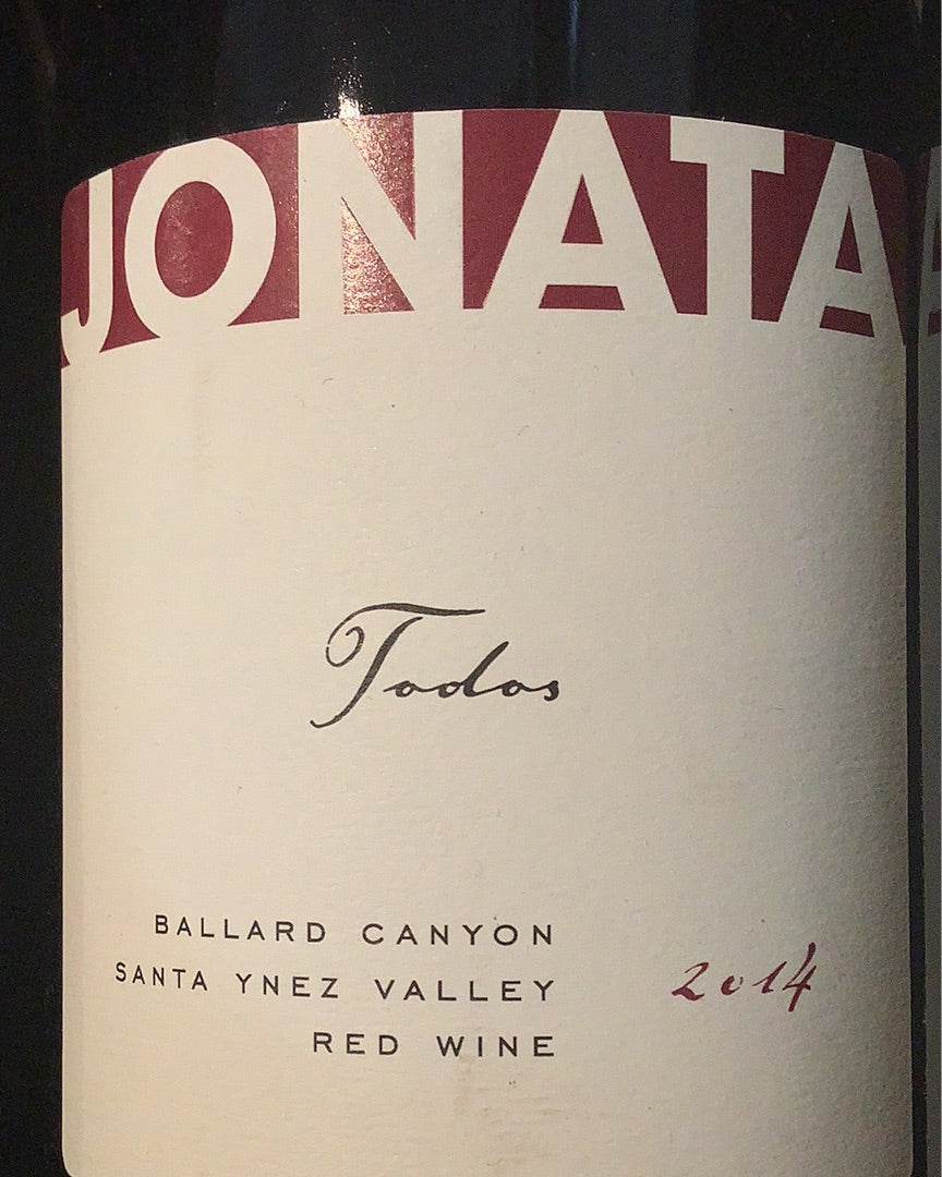 2014 Jonata Todos Red Blend – Clayton Winehouse